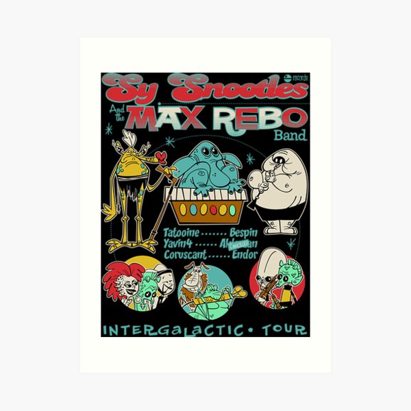 Max Rebo Art Prints | Redbubble