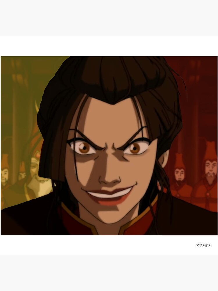 "Insane azula" Poster for Sale by zxara | Redbubble