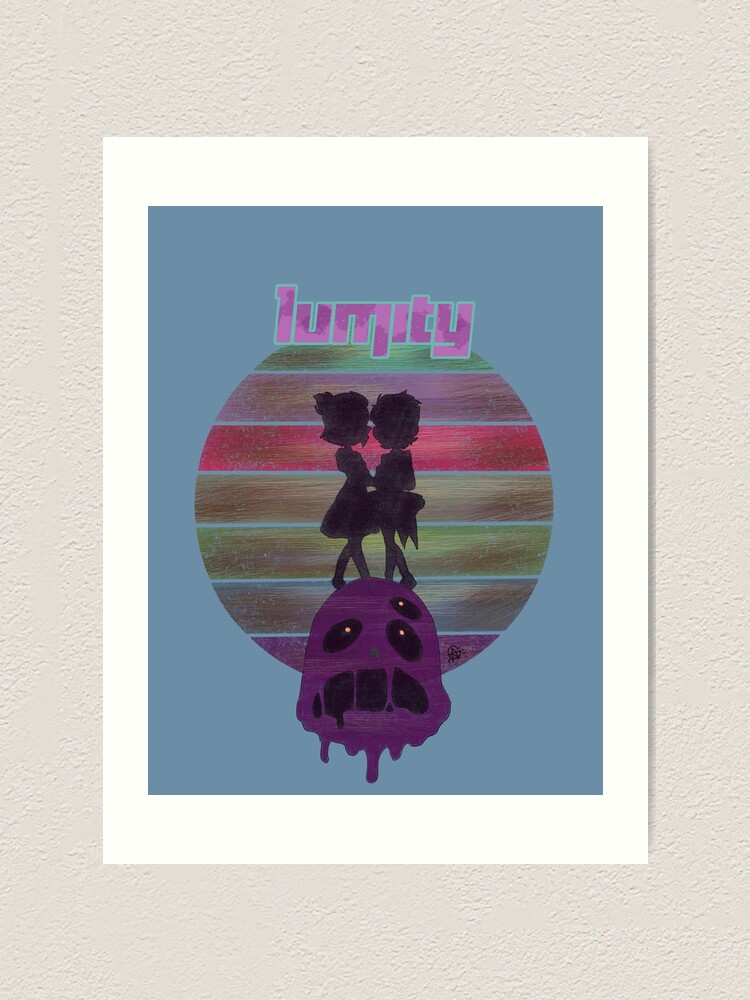 "retro lumity" Art Print by BlobbyLobby | Redbubble