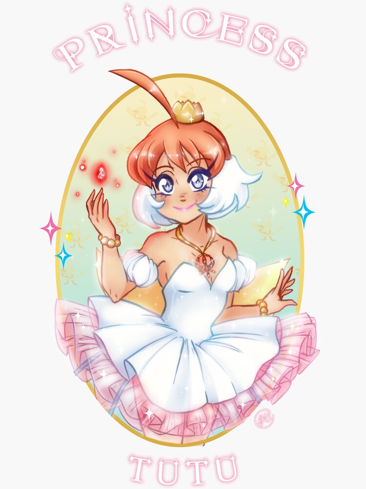 "Princess Tutu" Sticker by kireiscorner | Redbubble