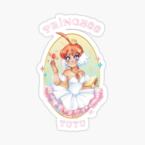 "Princess Tutu" Sticker by kireiscorner | Redbubble