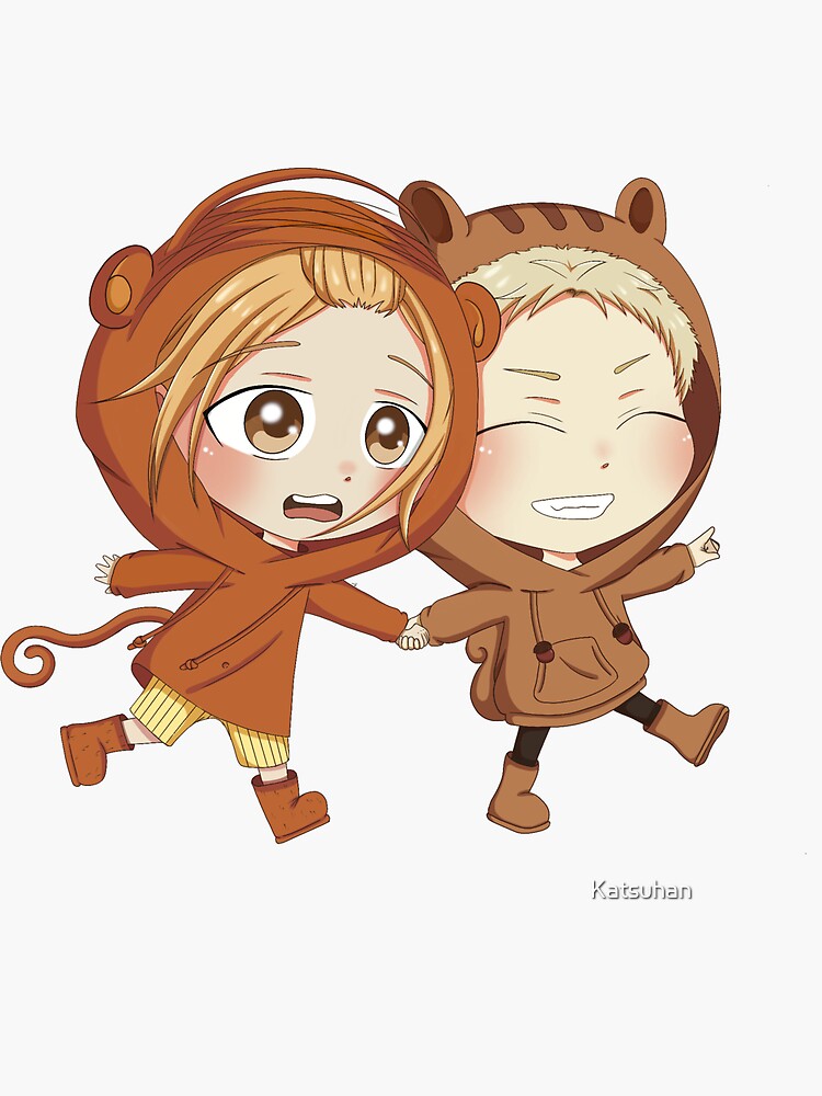 "Given Haruki and Akihiko Animal Chibis" Sticker by hanoung | Redbubble
