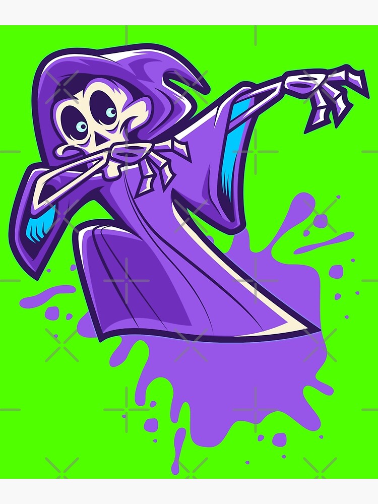 "Dab theme Reaper dash" Art Print by starshiporion | Redbubble