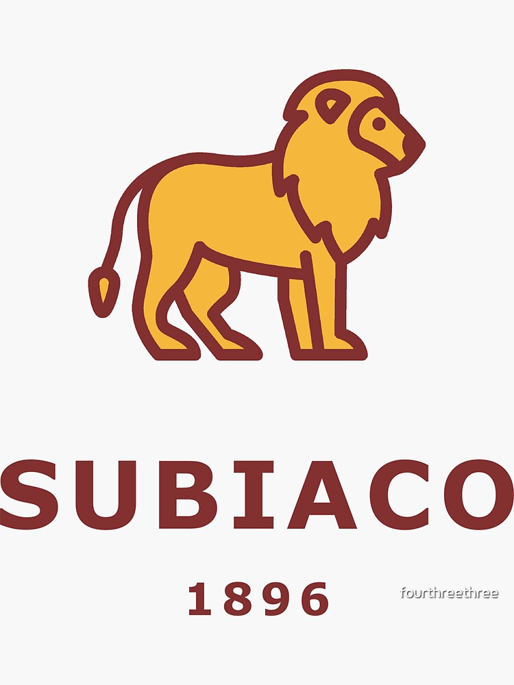 "Subiaco Lions Football Club" Sticker for Sale by fourthreethree ...