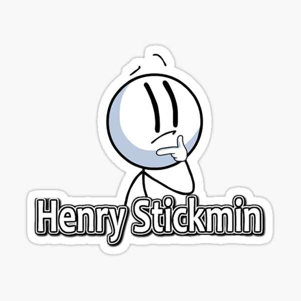 "Henry Stickmin" Sticker for Sale by therealjeff | Redbubble