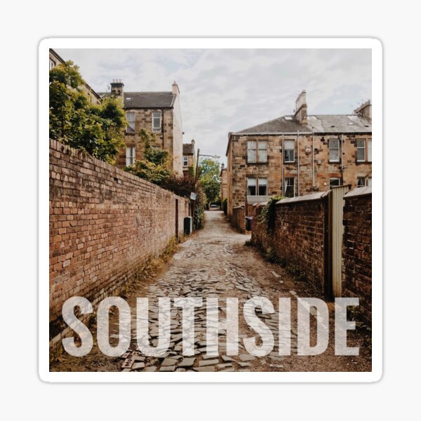 "Glasgow Southside design " Sticker by simplythewest | Redbubble