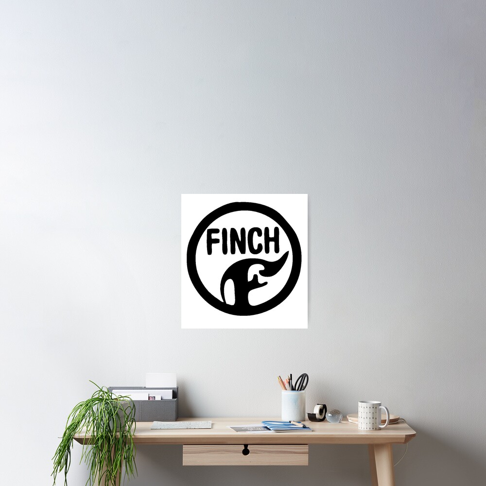 Póster «Logotipo de Finch Band (fondo blanco)» de everythingemo | Redbubble