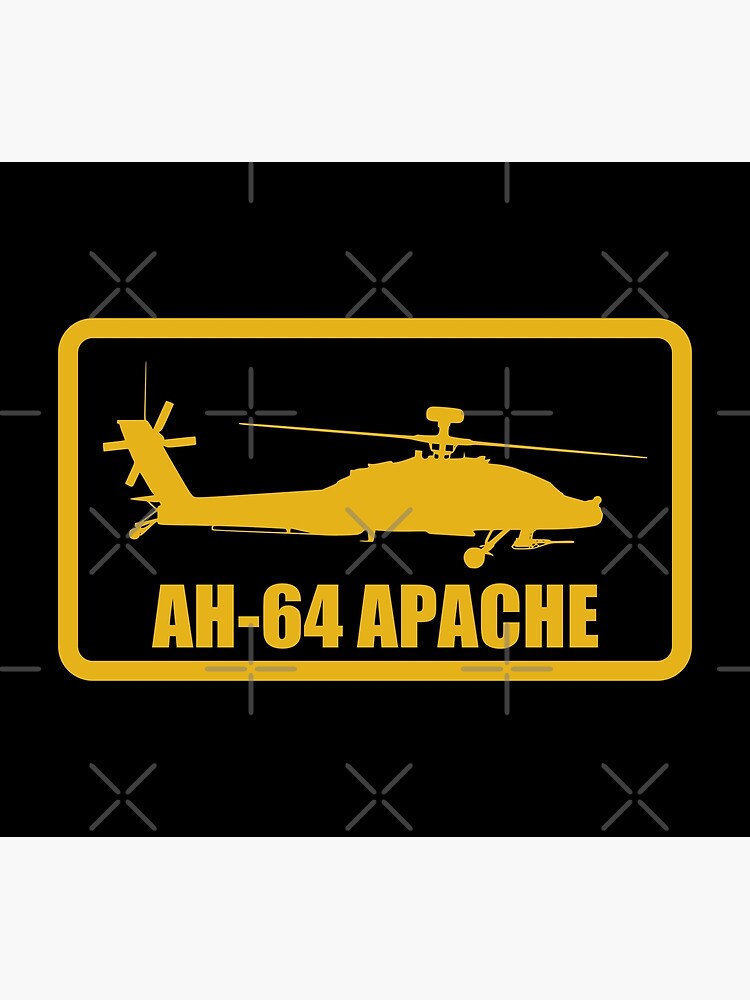 "AH-64 Apache Patch" Photographic Print by StrongVlad | Redbubble