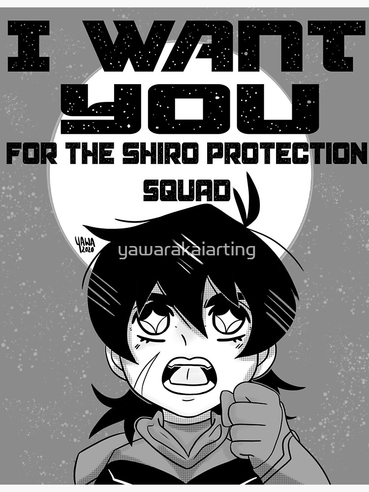 "Protection squad" Sticker by yawarakaiarting | Redbubble