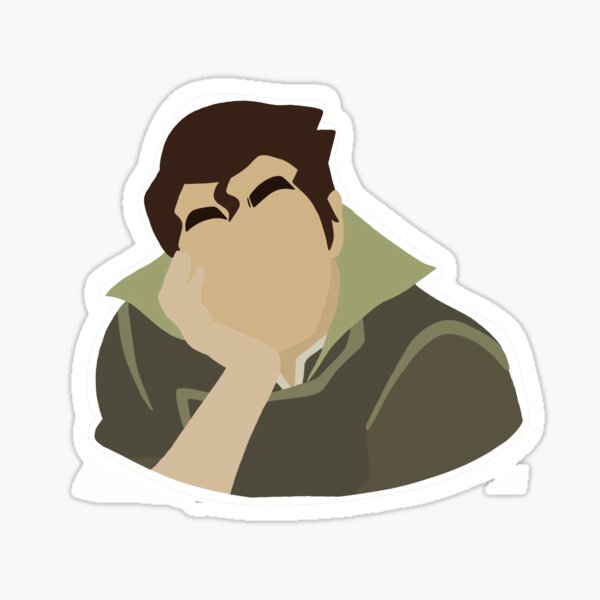 "Bolin Sticker (Legend of Korra)" Sticker for Sale by laney4146 | Redbubble