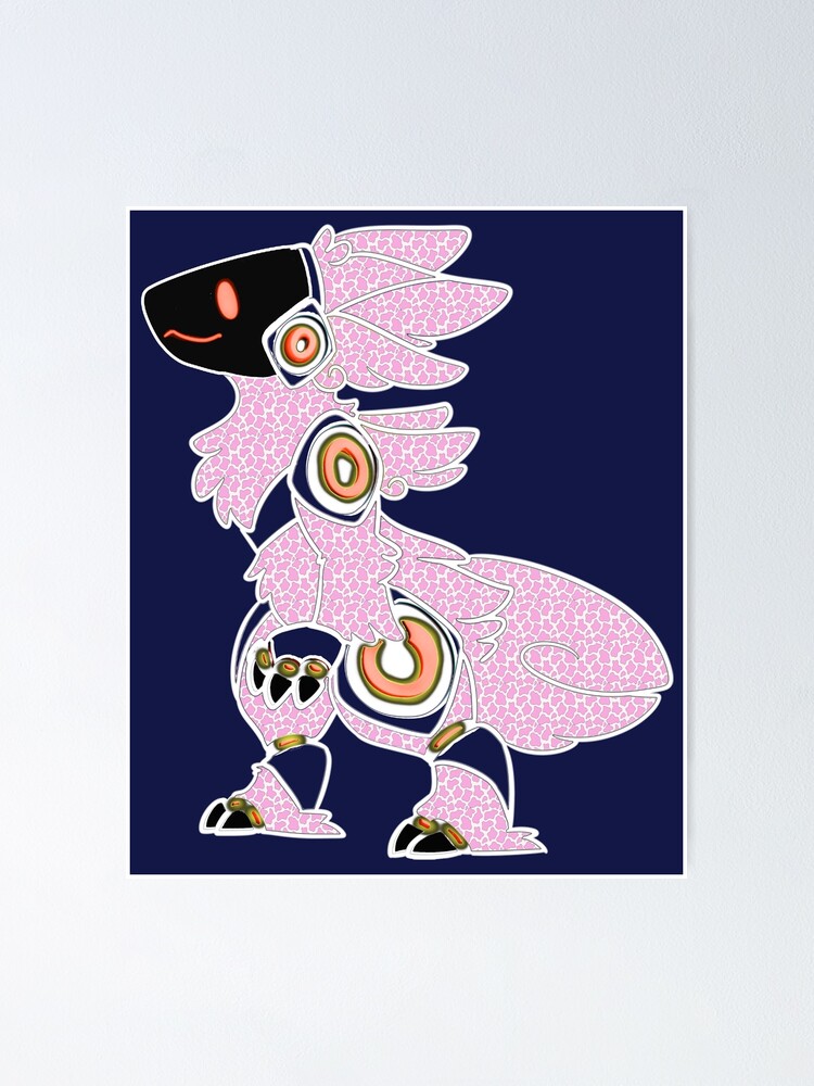 "Furry Protogen Fursona strawberry pink cow pattern , fun fursuit ...