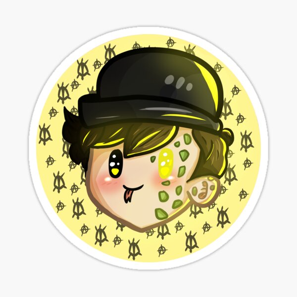 "Janus Sanders" Sticker for Sale by DeeTheImposter | Redbubble