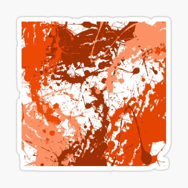 "Color Splash" Sticker for Sale by Manar-Store | Redbubble