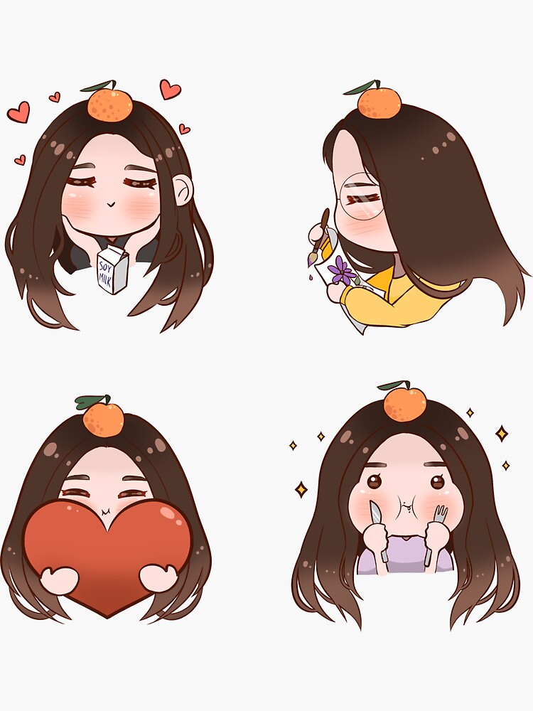 "Jookie" Sticker by jookietea | Redbubble