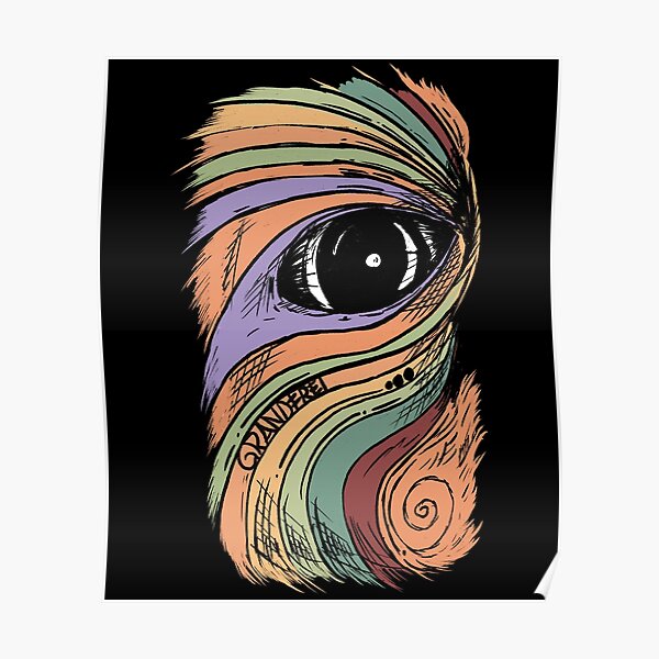 "The wavy eye with shadows and great colors" Poster for Sale by emm-j ...