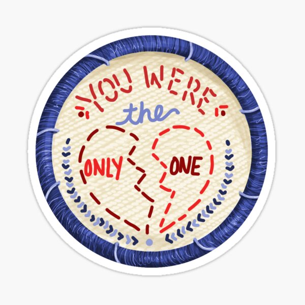 "Mumford & Sons Ditmas Heartbreak Embroidery Style Patch" Sticker by ...