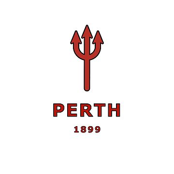 "Perth Demons Football Club" Sticker for Sale by fourthreethree | Redbubble