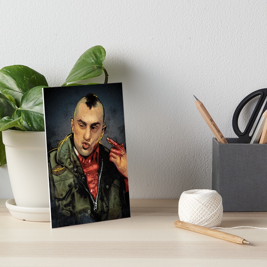 "Taxi Driver" Art Board Print for Sale by n-abakumov | Redbubble