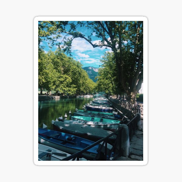 "Annecy " Sticker for Sale by namnamnam | Redbubble