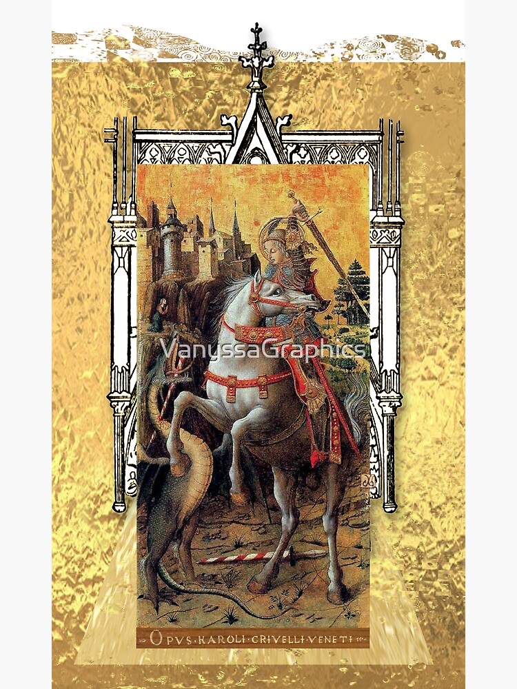 "Saint George Slaying the Dragon, Carlo Crivelli (by ACCI)" Poster by ...
