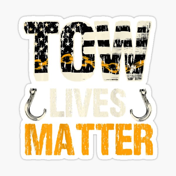 "Tow Truck Driver" Sticker for Sale by trendingshop97 | Redbubble