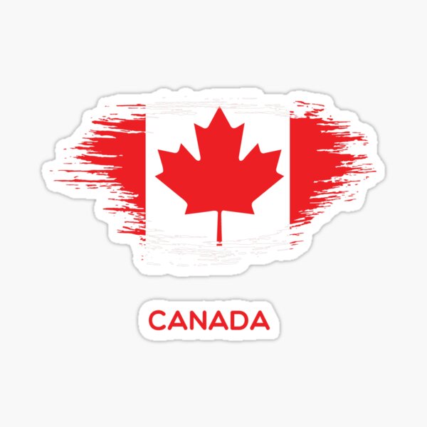 "CANADIAN FLAG" Sticker for Sale by RepMyFlag | Redbubble