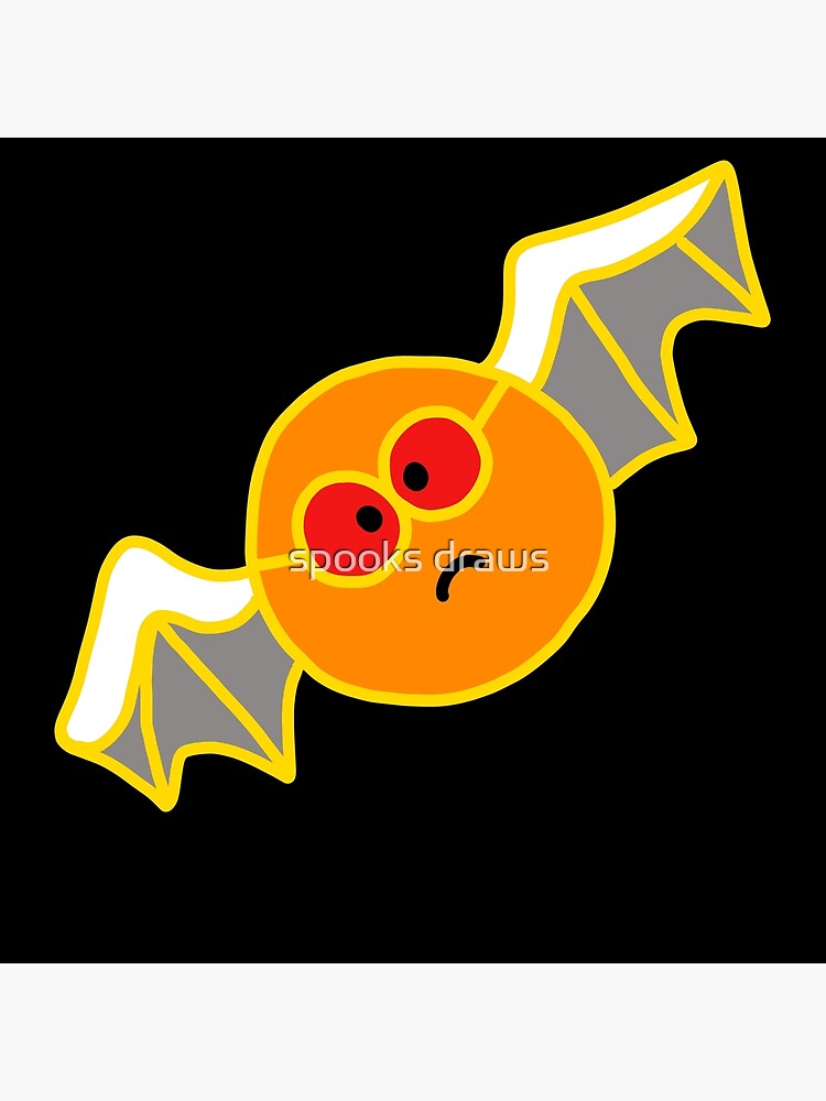 "Cartoon sad Bat with red eyes for Halloween new 2020" Poster for Sale ...