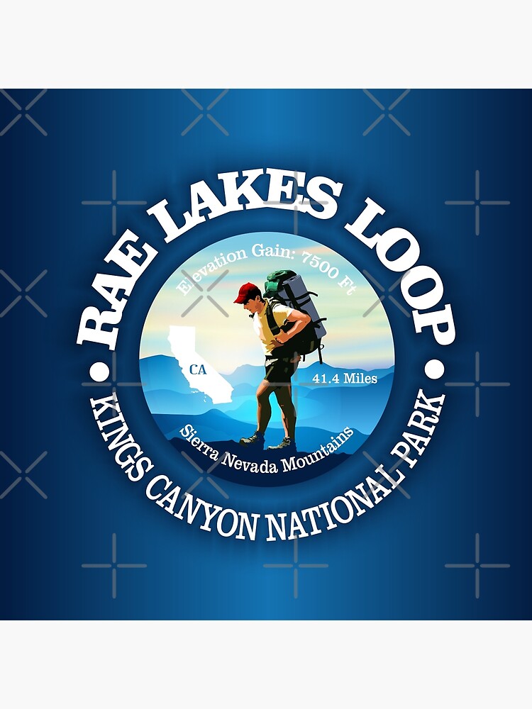 "Rae Lakes Loop (C)" Poster by curranmorgan | Redbubble