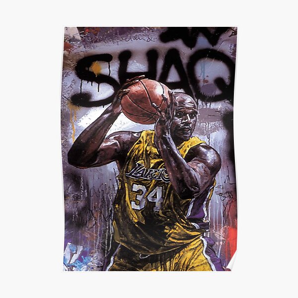 Shaquille Oneal Posters | Redbubble