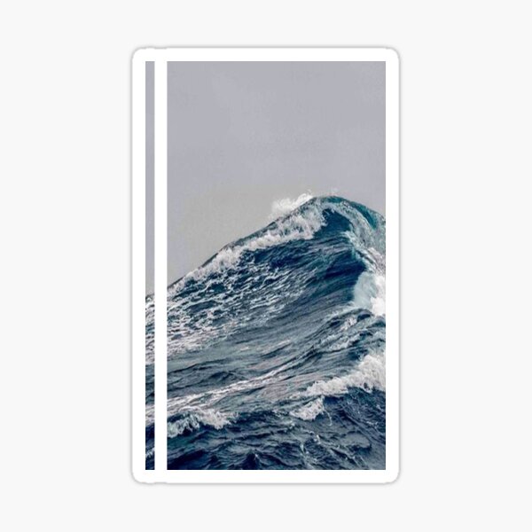 ""Pure flow"" Sticker for Sale by Nathaniel00 | Redbubble