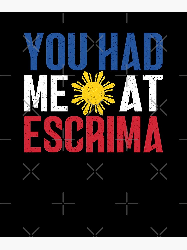 "Escrima Arnis Kali Eskrima FMA Sparrin Philippine Flag" Photographic ...