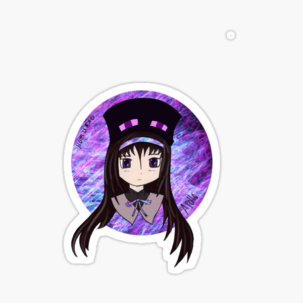 "Homura / Enderman Fanart Icon" Sticker for Sale by ApolloSQ | Redbubble