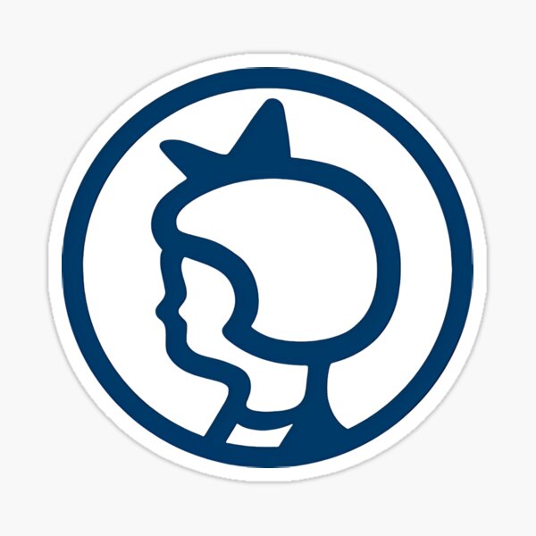 "Irma Logo Danmark" Sticker by Tippen | Redbubble