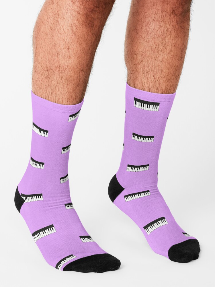 "Piano Keyboard Clavier 24 Keys" Socks by TheGreekGuy | Redbubble