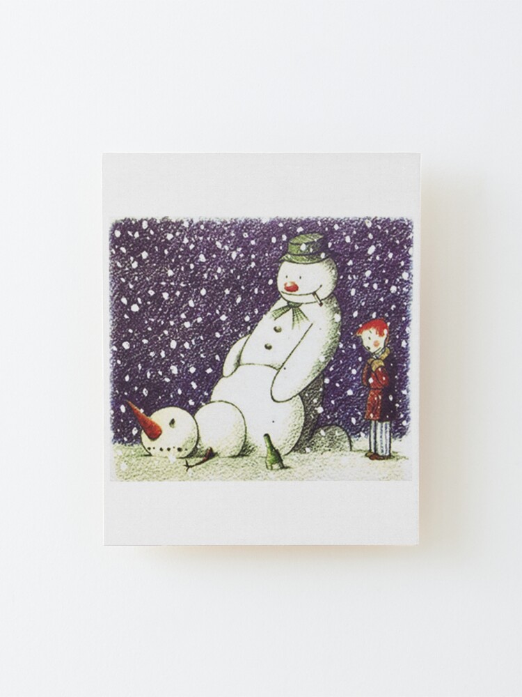 "Banksy Rude Snowman 2006" Mounted Print for Sale by WE-ARE-BANKSY ...