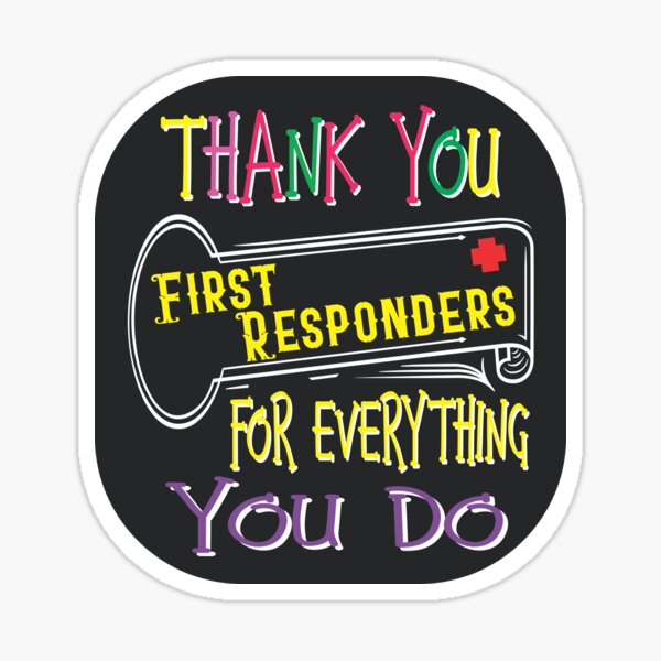 Emergency Responder Thank You Clip Art
