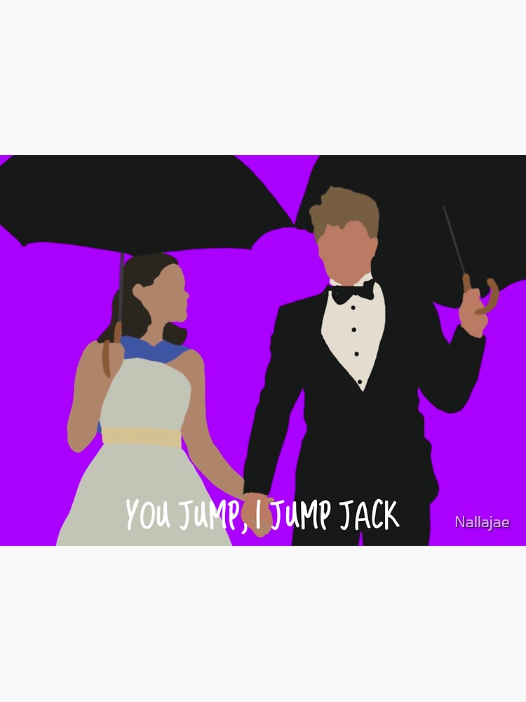 "You jump I jump jack" Sticker for Sale by Nallajae | Redbubble