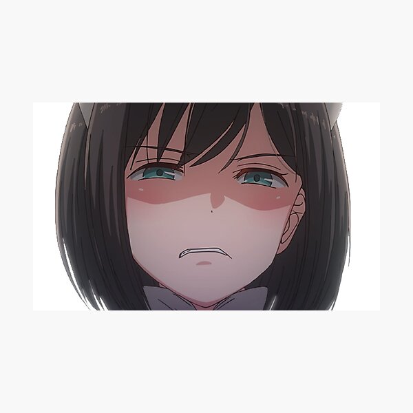 "Disgusted anime Face" Photographic Print by snailhunter66 | Redbubble