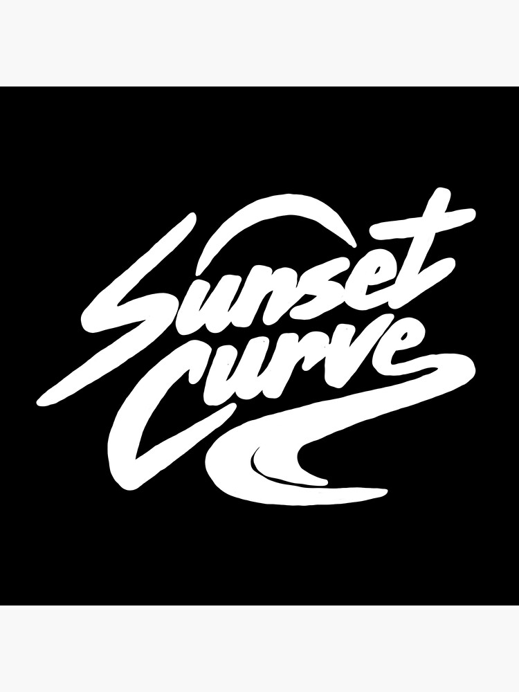 "Julie and the Phantoms Sunset Curve Band Logo" Sticker for Sale by ...