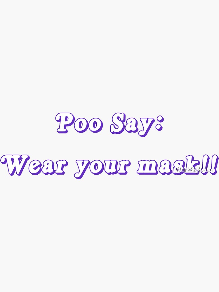 "Tarleton State: Poo Say 2" Sticker for Sale by WorkByK-La | Redbubble