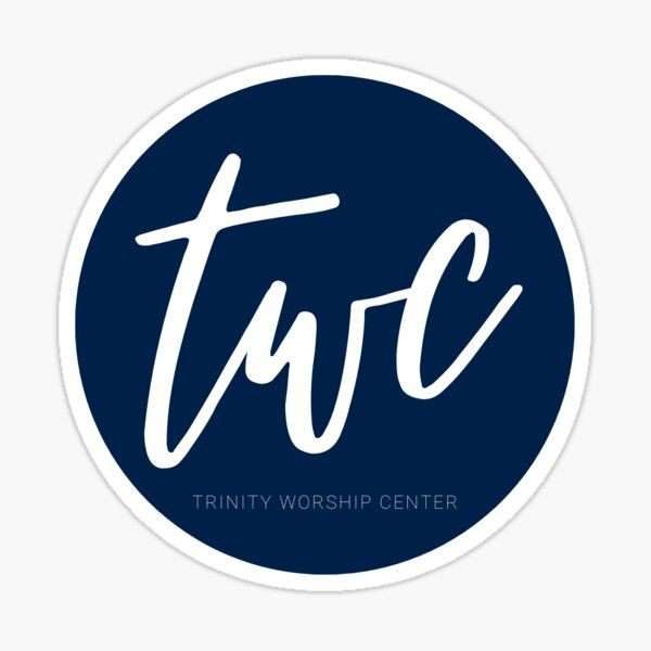 "twc new logo" Sticker for Sale by paigehoffeditz | Redbubble