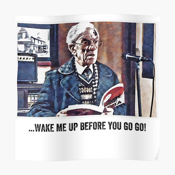 "Willie McIntosh quiz master " Poster by AndythephotoDr | Redbubble