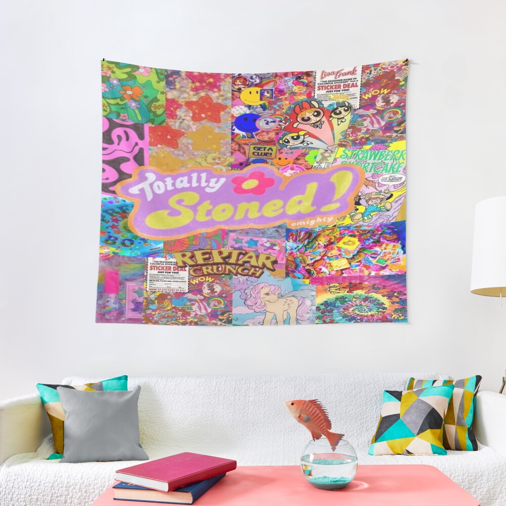 "Kidcore Collage" Tapestry for Sale by Radrollins | Redbubble