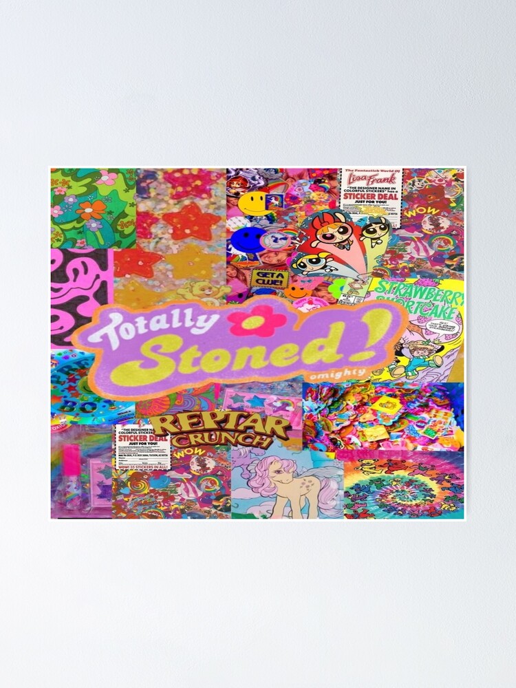 "Kidcore Collage" Poster by Radrollins | Redbubble