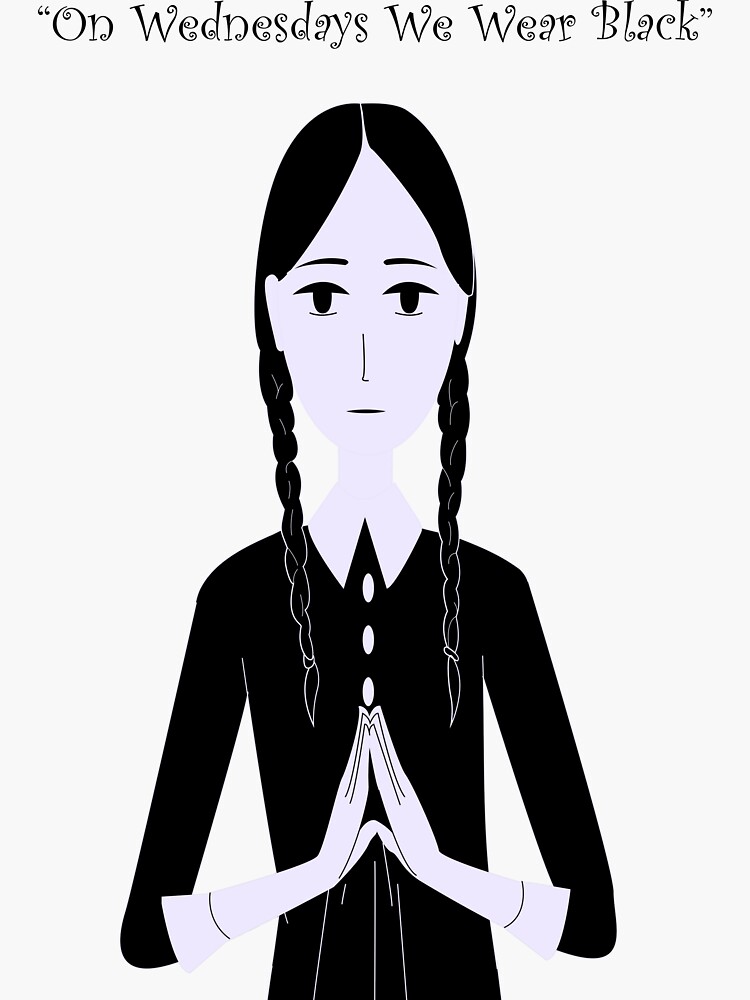 "Wednesday Addams Face Mask Addams family decor shirt Goth shirt mean ...