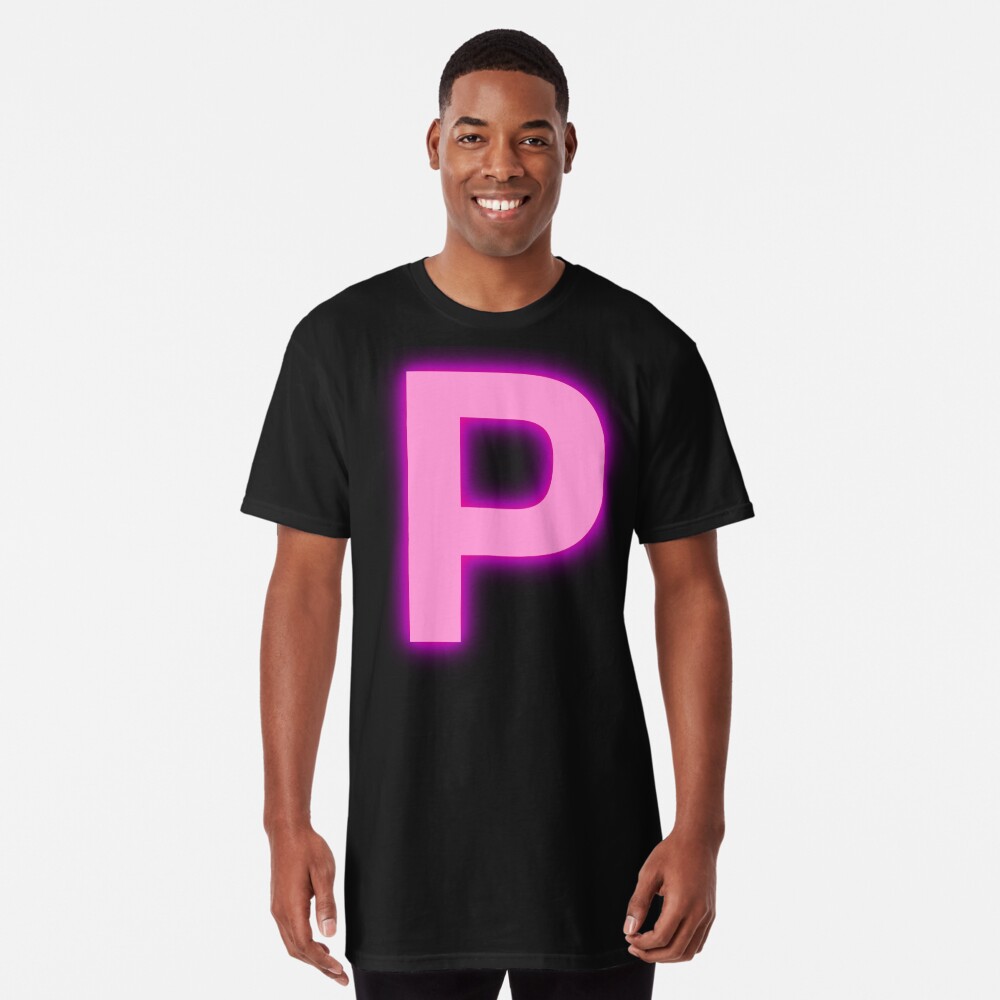 "Letter P Pink Neon Lights" Sticker for Sale by m95sim | Redbubble