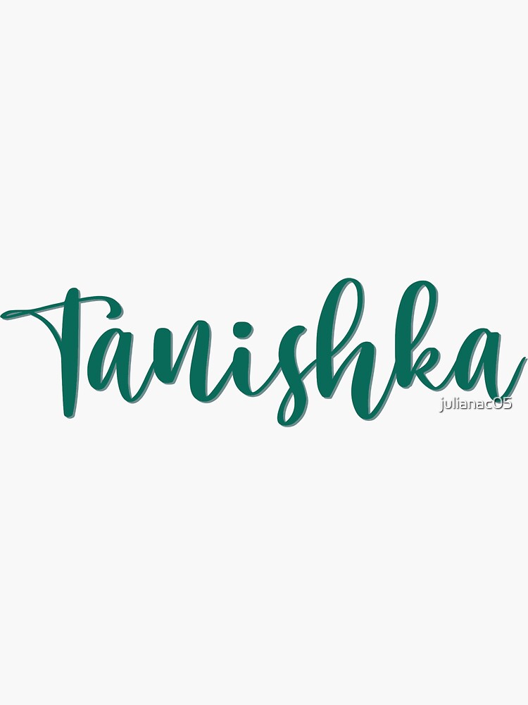 "Tanishka in hp colors" Sticker for Sale by julianac05 | Redbubble