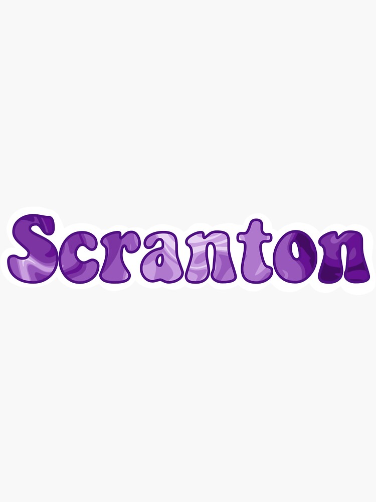 "University of Scranton" Sticker for Sale by a-taylor16 | Redbubble