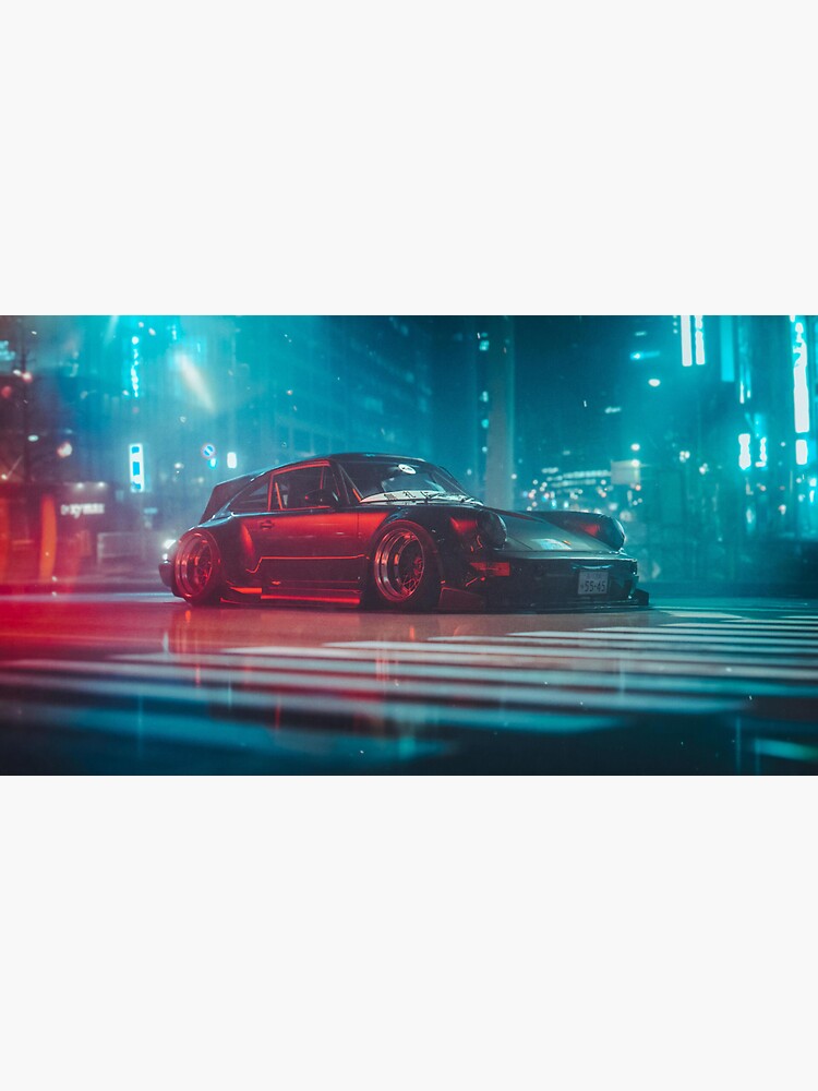 "RWB Porsche" Sticker for Sale by Edvino | Redbubble