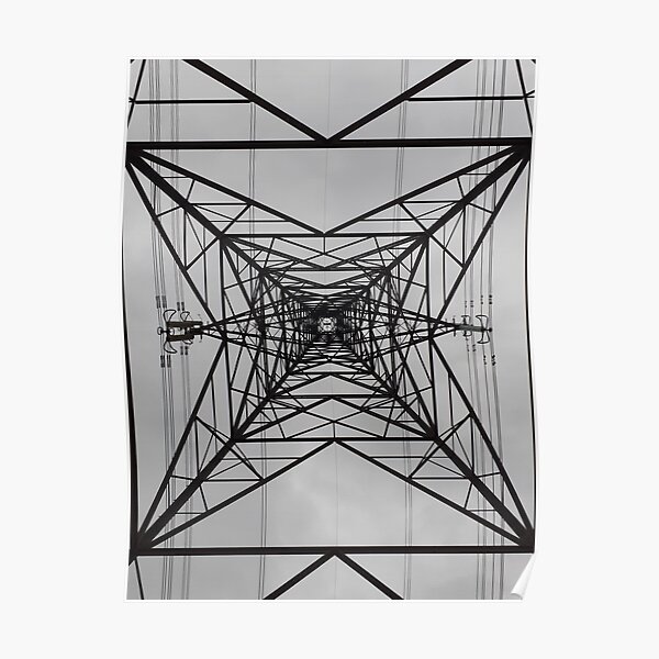"Pylon" Poster by KukieDoe | Redbubble